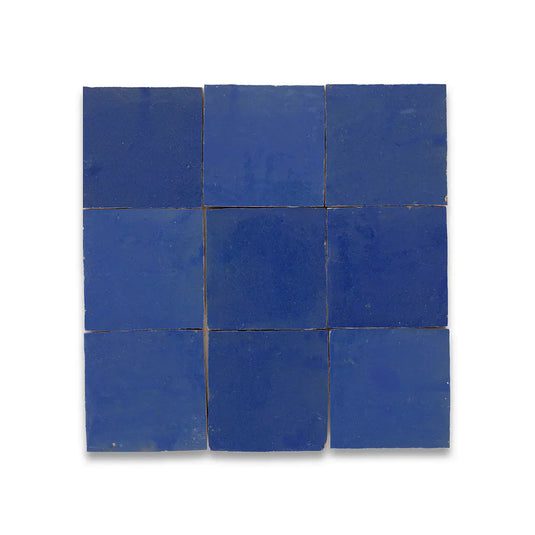 Ocean Blue Zellige - Samples Yard